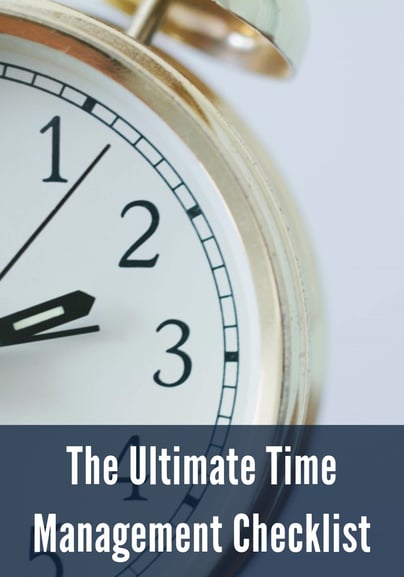 Get the Ultimate Time Management Checklist from MAP Consulting!